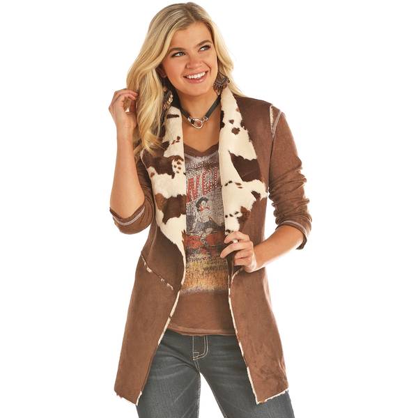 Powder River Cowhide Vest | Westernbutikken.no - Westernbutikken.no